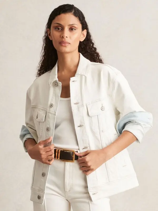 Paige Button-through Denim
