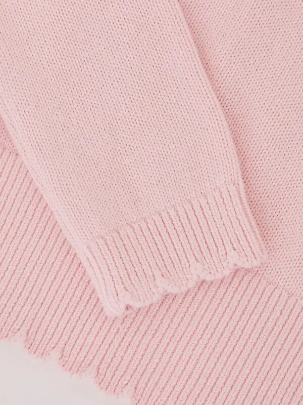 REISS 9-13 Yrs Cotton Scallop-trim Jumper