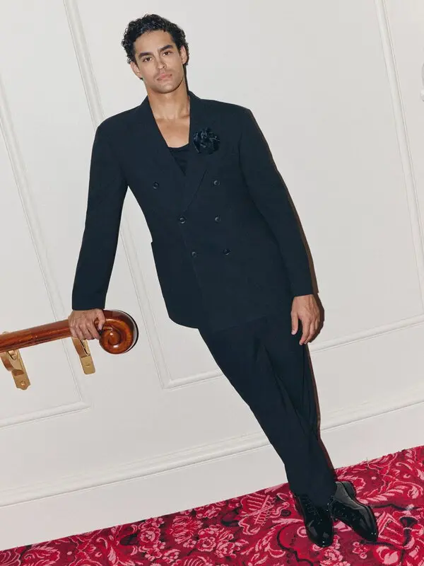 REISS Royal Ballet Peak-lapel Blazer
