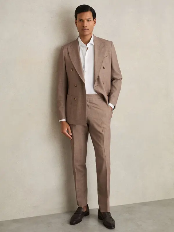 REISS Regular Fit Regular-fit Cotton-satin Stripe Shirt