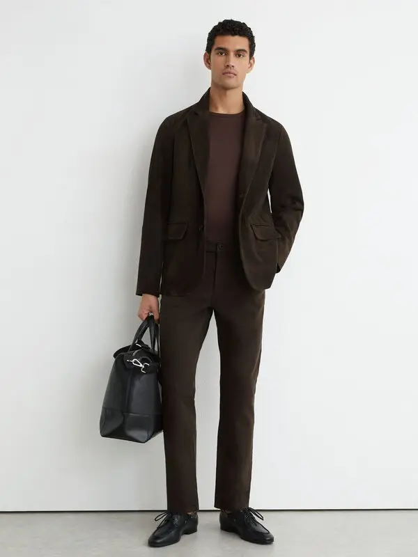 REISS Soft-stretch Straight-leg Jeans