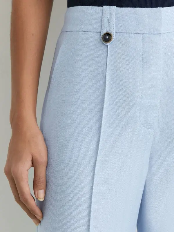 REISS Wide-leg Suit Trousers