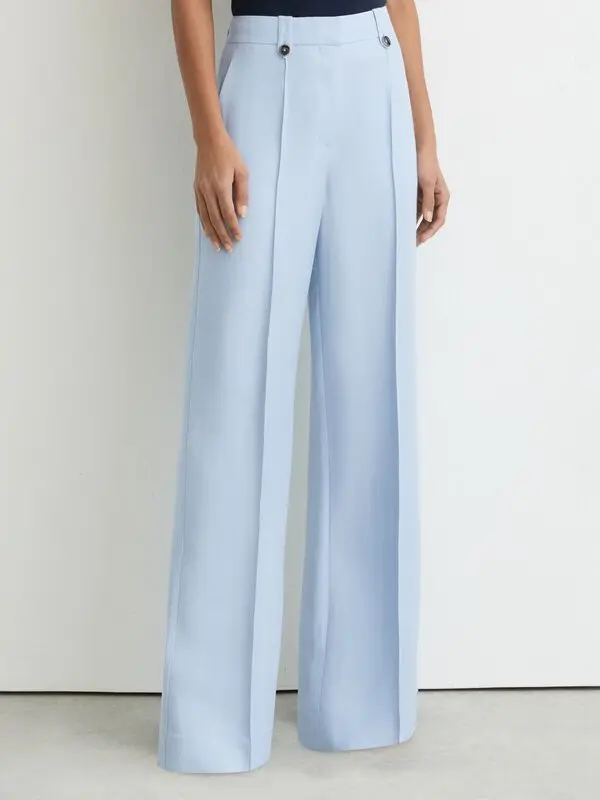 REISS Wide-leg Suit Trousers
