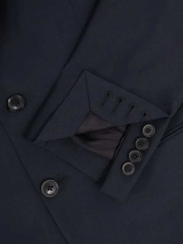 REISS Modern Fit Travel Blazer - Navy
