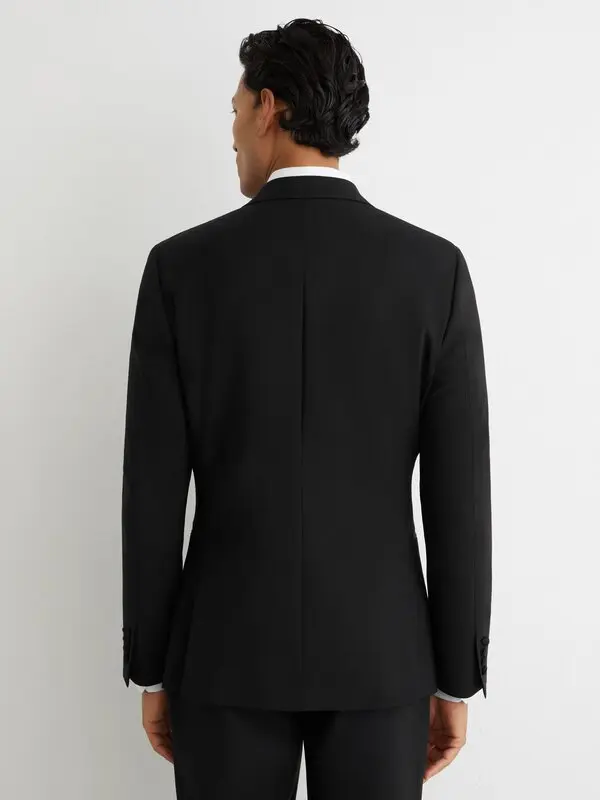 REISS Tailored Fit Double-breasted Tuxedo Jacket