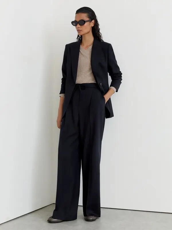REISS Petite Wool-blend Single-breasted Suit Blazer