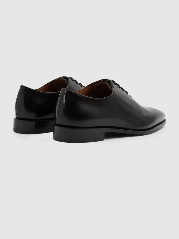 REISS Mead Leather Brogue Shoes