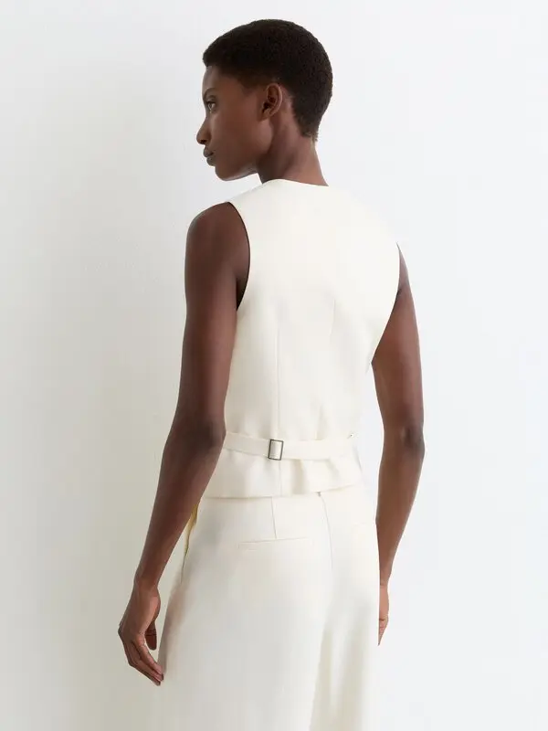 REISS Button-through Tailored Waistcoat