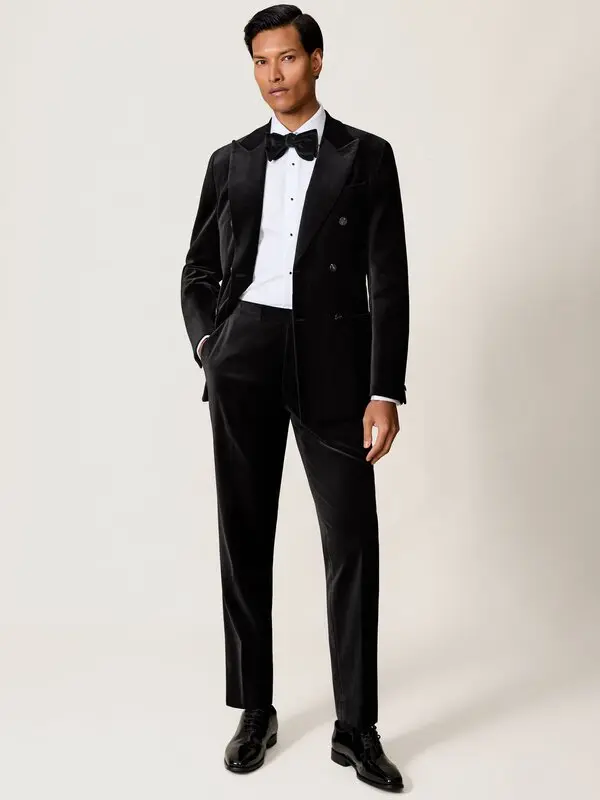 REISS Royale Velvetailored-fit Suitrousers