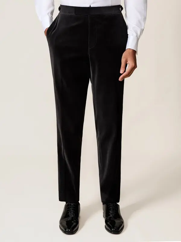 REISS Royale Velvetailored-fit Suitrousers