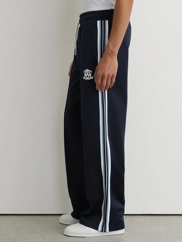 REISS Monogram Tape-detail Relaxed Joggers