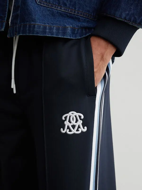 REISS Monogram Tape-detail Relaxed Joggers