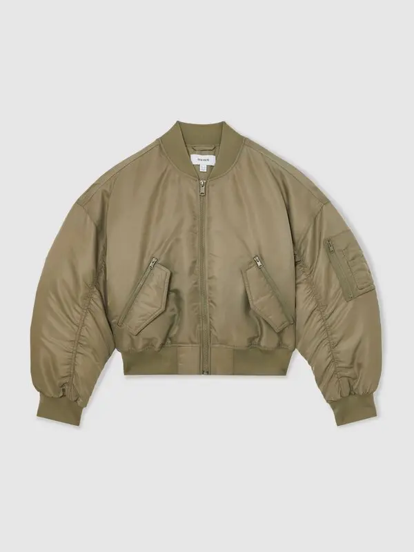 REISS Technical Puffer Bomber Jacket