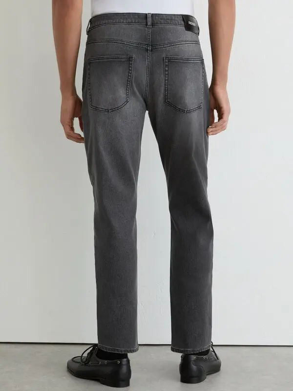 REISS Relaxed-fit Cropped Jeans