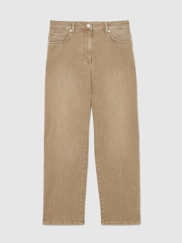 REISS Mid-rise Straight-leg Jeans