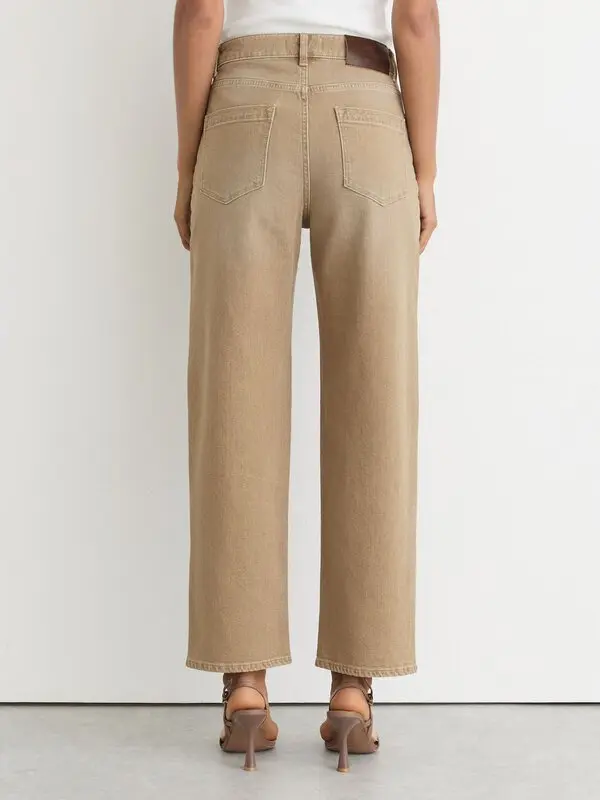 REISS Selin Mid-rise Straight-leg Jeans