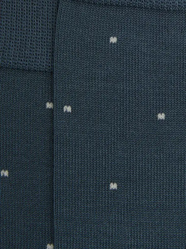 REISS Spot Mario Socks Cotton Polka Dot - Blue