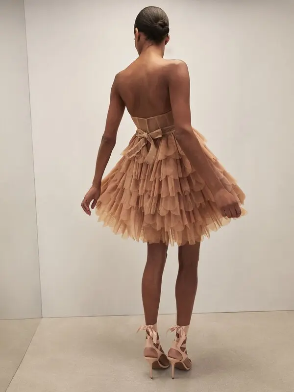 REISS Royal Ballet Tulle Mini Dress - Pink