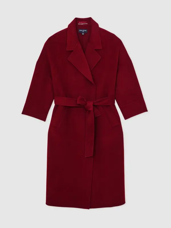 REISS Atelier Wool Blindseam Belted Coat