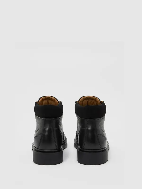 REISS Leather Hiking Boots