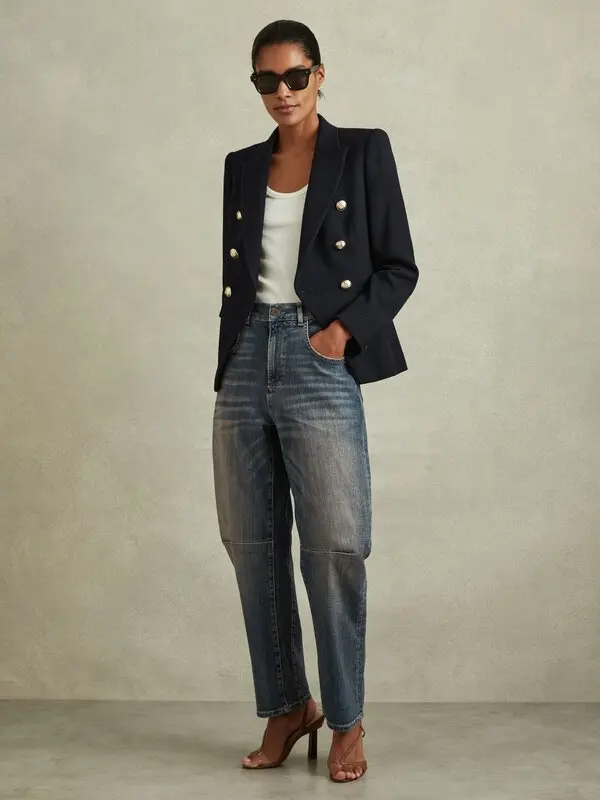 REISS Mahni Jeans Cotton Plain