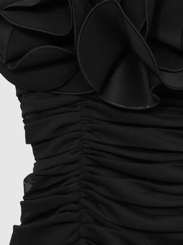Acler Gathered Midi Dress