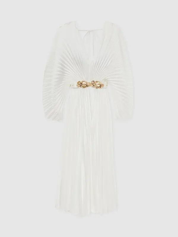 Acler Pleated Maxi Dress
