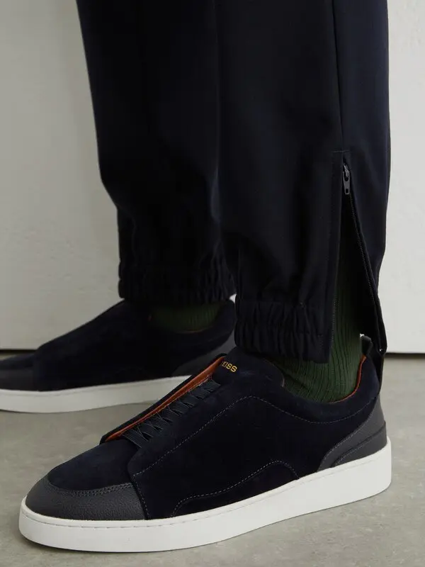 REISS Slim-leg Drawstring Cargo Trousers