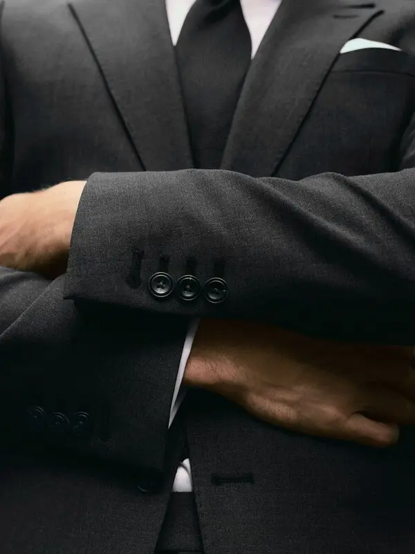 REISS Tailored Fit Wool-blend Single-breasted Suit Blazer Tailored-fit