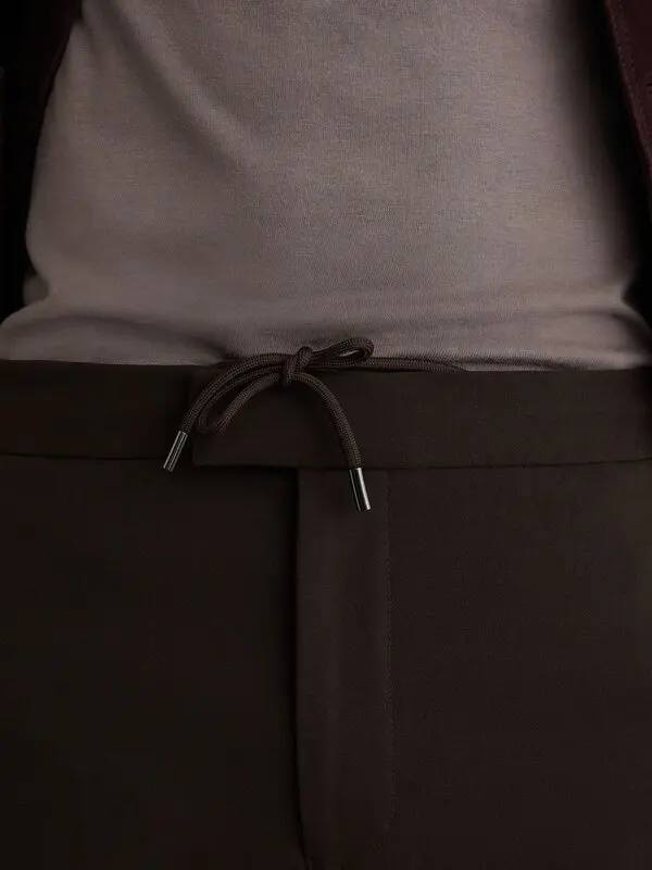 REISS Stretch Drawstring Trousers