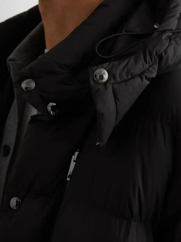 REISS Detachable-hood Quilted Puffer Coat