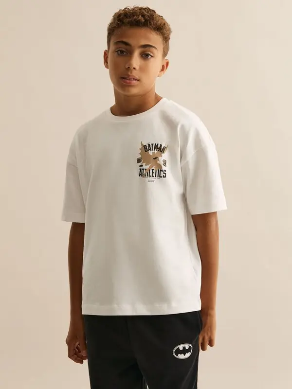 REISS 9-13 Yrs Batman | Athletics T-shirt