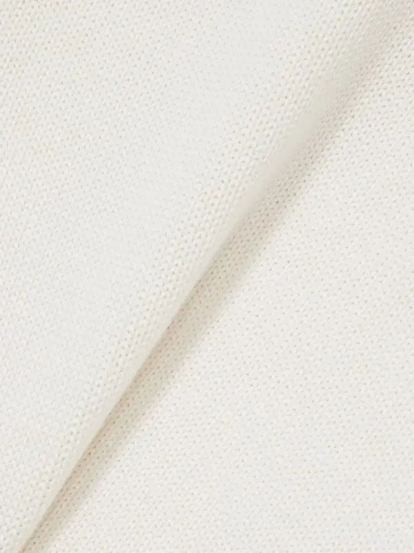 REISS Cotton And Wool Crew-neck Top