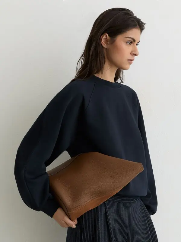 REISS Cotton-blend Full-sleeve Sweatshirt