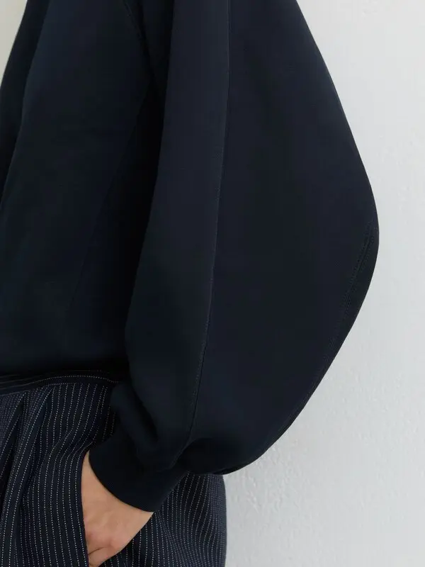 REISS Cotton-blend Full-sleeve Sweatshirt