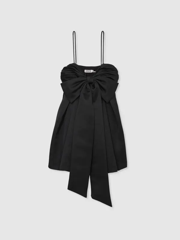 AMUR Babydoll Bow Dress