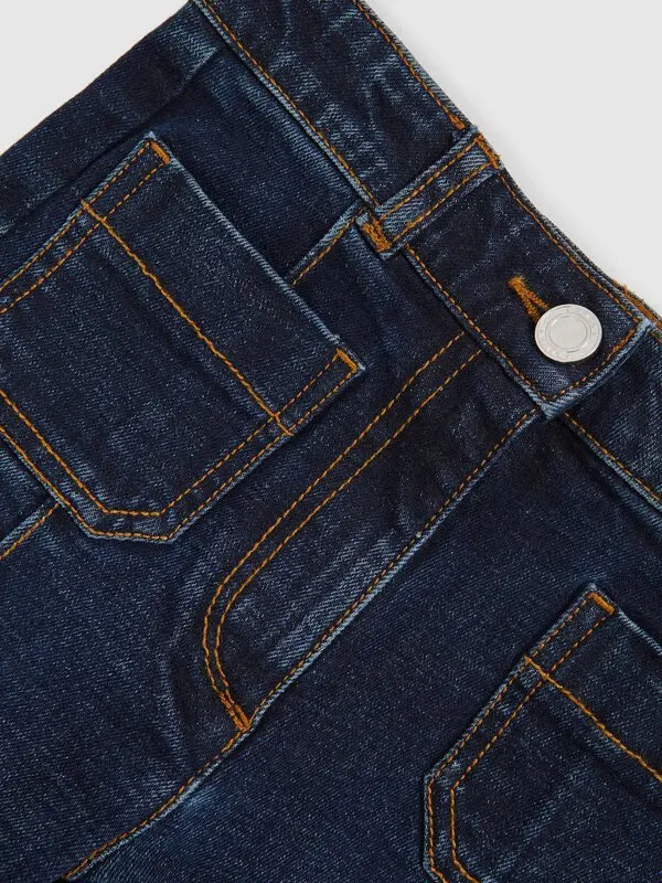 REISS 9-13 Yrs Patch-pocket Flared Jeans