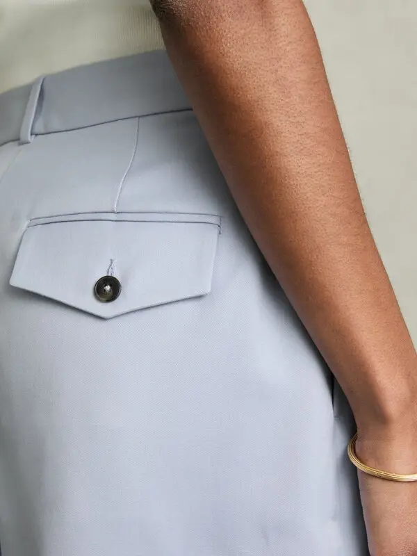 REISS Single-pleat Tailored Shorts