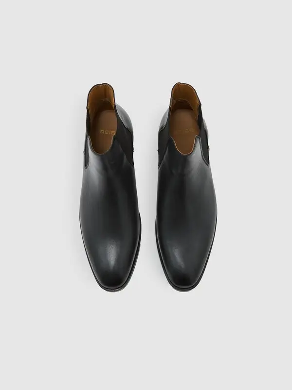 REISS Leather Chelsea Boots
