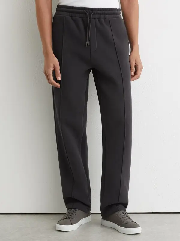 REISS Cotton-blend Drawstring Joggers