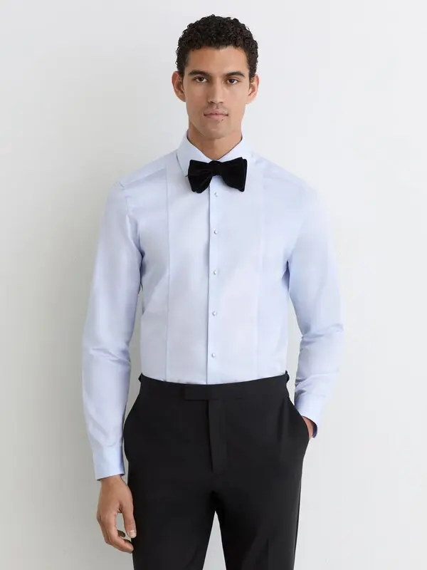 REISS Reg Slim Fit Cotton Slim-fit Dinner Shirt