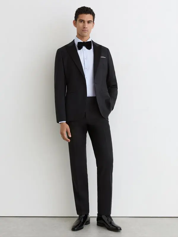 REISS Reg Slim Fit Cotton Slim-fit Dinner Shirt
