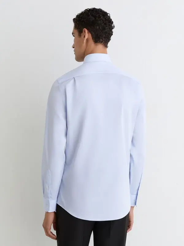 REISS Reg Slim Fit Cotton Slim-fit Dinner Shirt