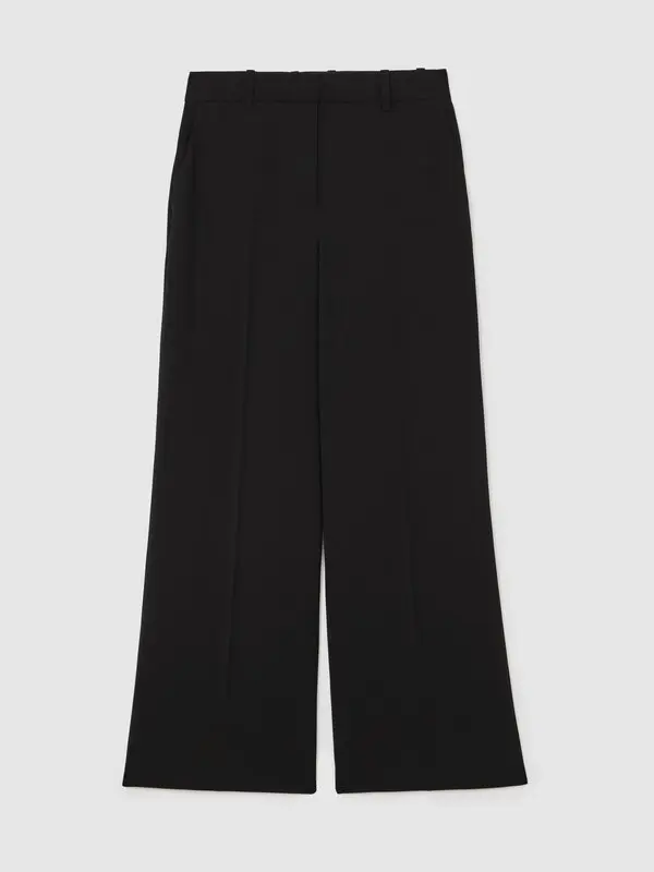 REISS Wide-leg Tailored Trousers