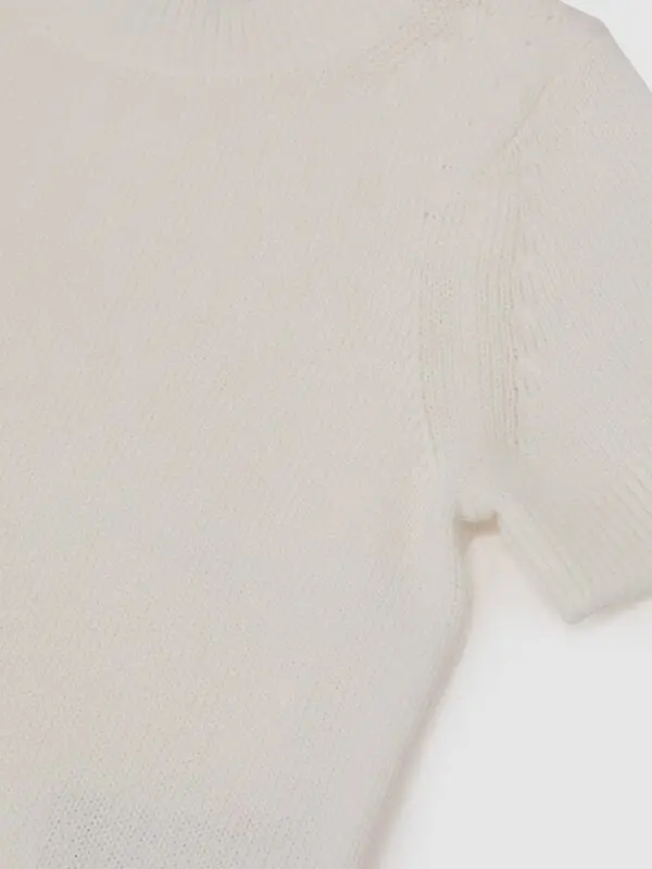 REISS 9-13 Yrs Cotton Short-sleeve Jumper