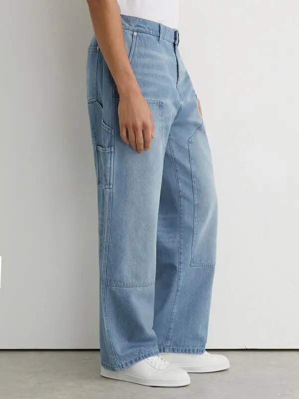 REISS Monogram Relaxed-fit Carpenter Jeans
