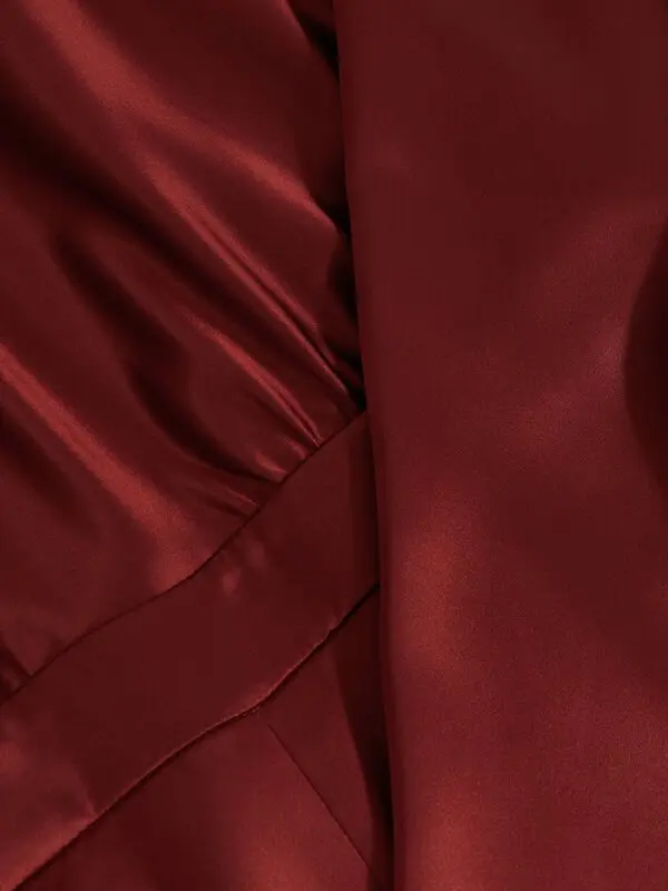 REISS Satin Cape-sash Jumpsuit