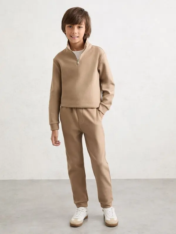 REISS 3-9 Yrs Half-zip Sweatshirt And Joggers Set