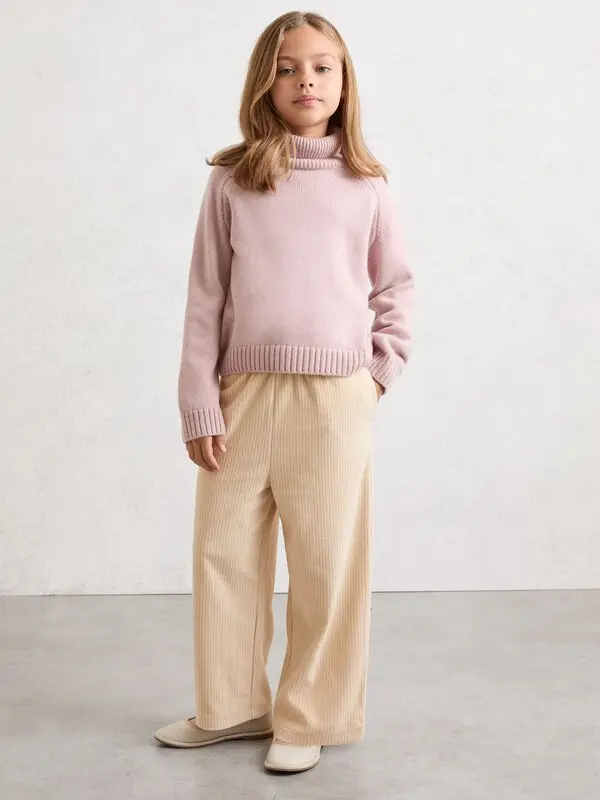 REISS 3-9 Yrs Corduroy Drawstring Trousers