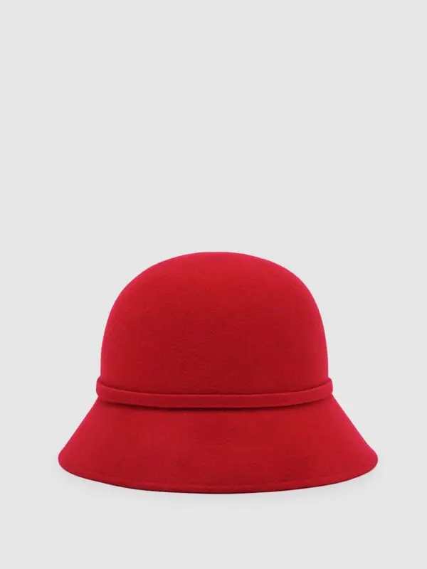 REISS Felted Wool Bucket Hat